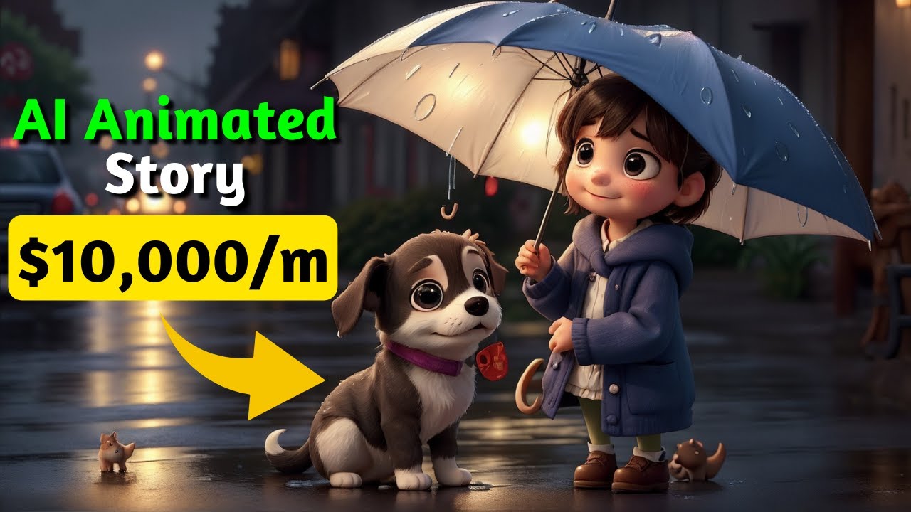 How to Earn $10,000 Per Month by Creating AI Animated Story Videos with ChatGPT | AI Secrets Exposed
