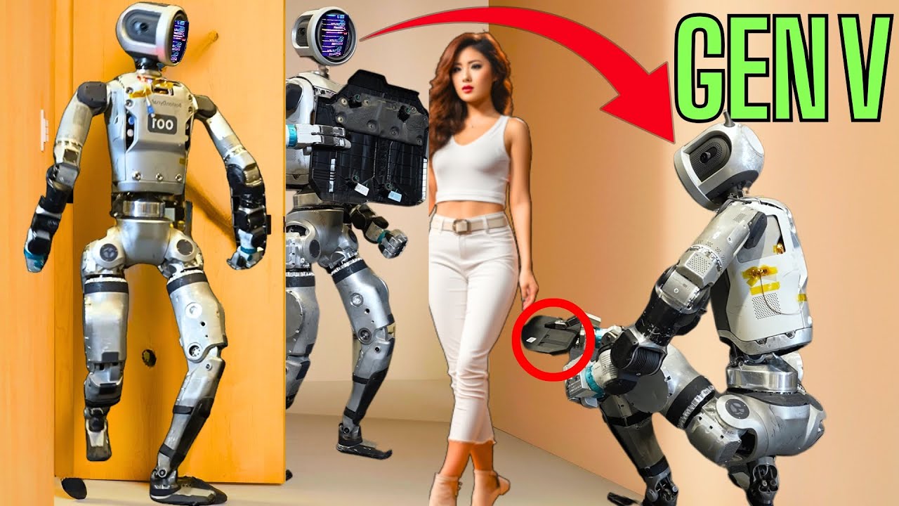 Boston Dynamics’ Gen 5 Atlas AI Robot Masters Humanoid Automation with 44-50 Axes Learning | AI ...