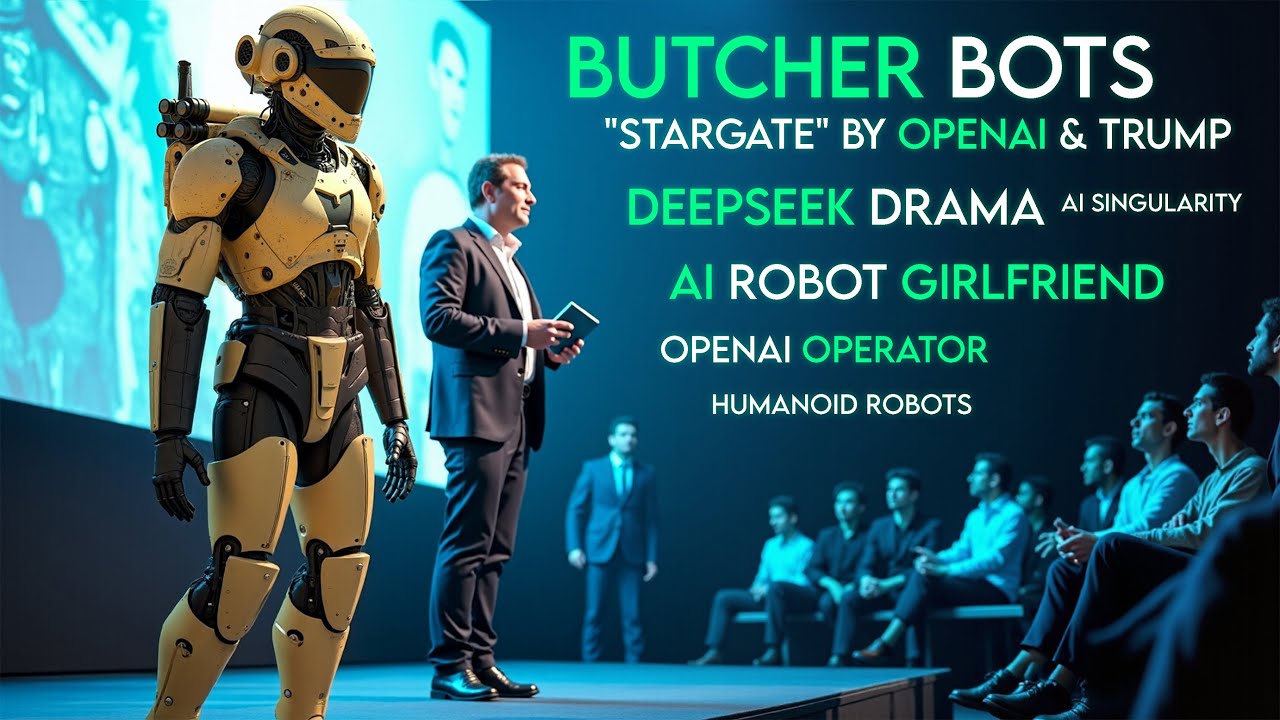 Artificial Intelligence Amazes the World: DeepSeek Controversy, Butcher Bots, OpenAI STARGATE ...
