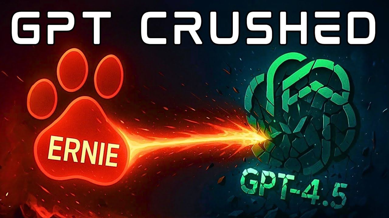 Baidu’s ERNIE 4.5 Surpasses GPT-4.5 at a Lower Cost – A Breakthrough in AI Technology! | AI ...