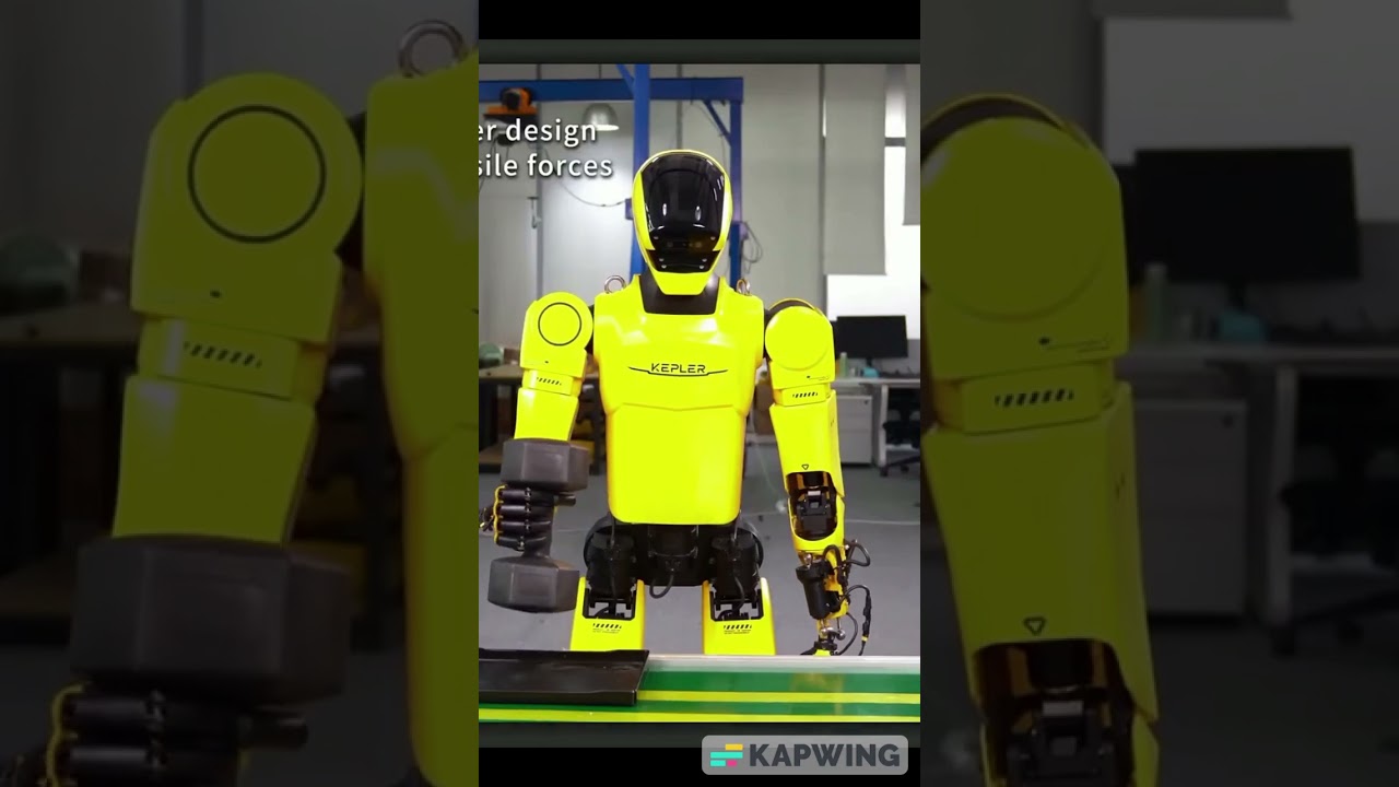 AI Robot Equipped with 14 Planetary Roller Screw Actuators Unveiled in ...
