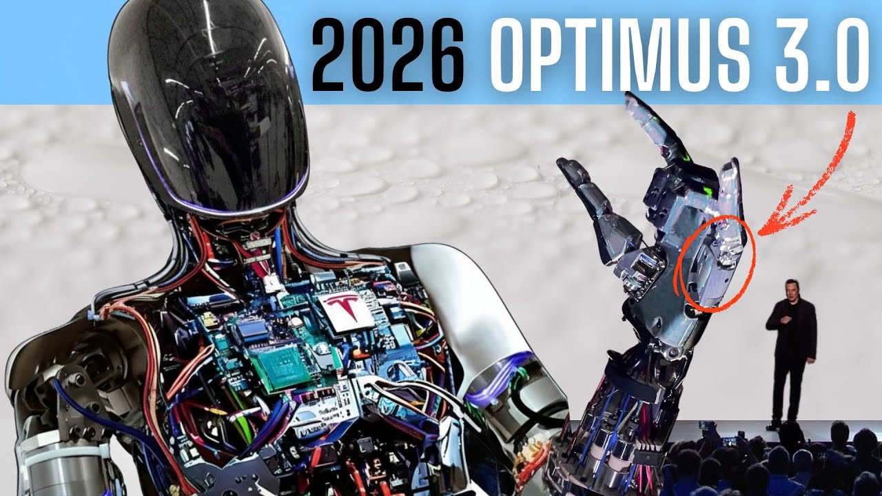 2026 Tesla Optimus Humanoid Robot Technology Unveiled by Elon Musk (AI ...